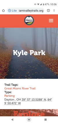 Tips for Using the Online Map | Miami Valley Bike Trails